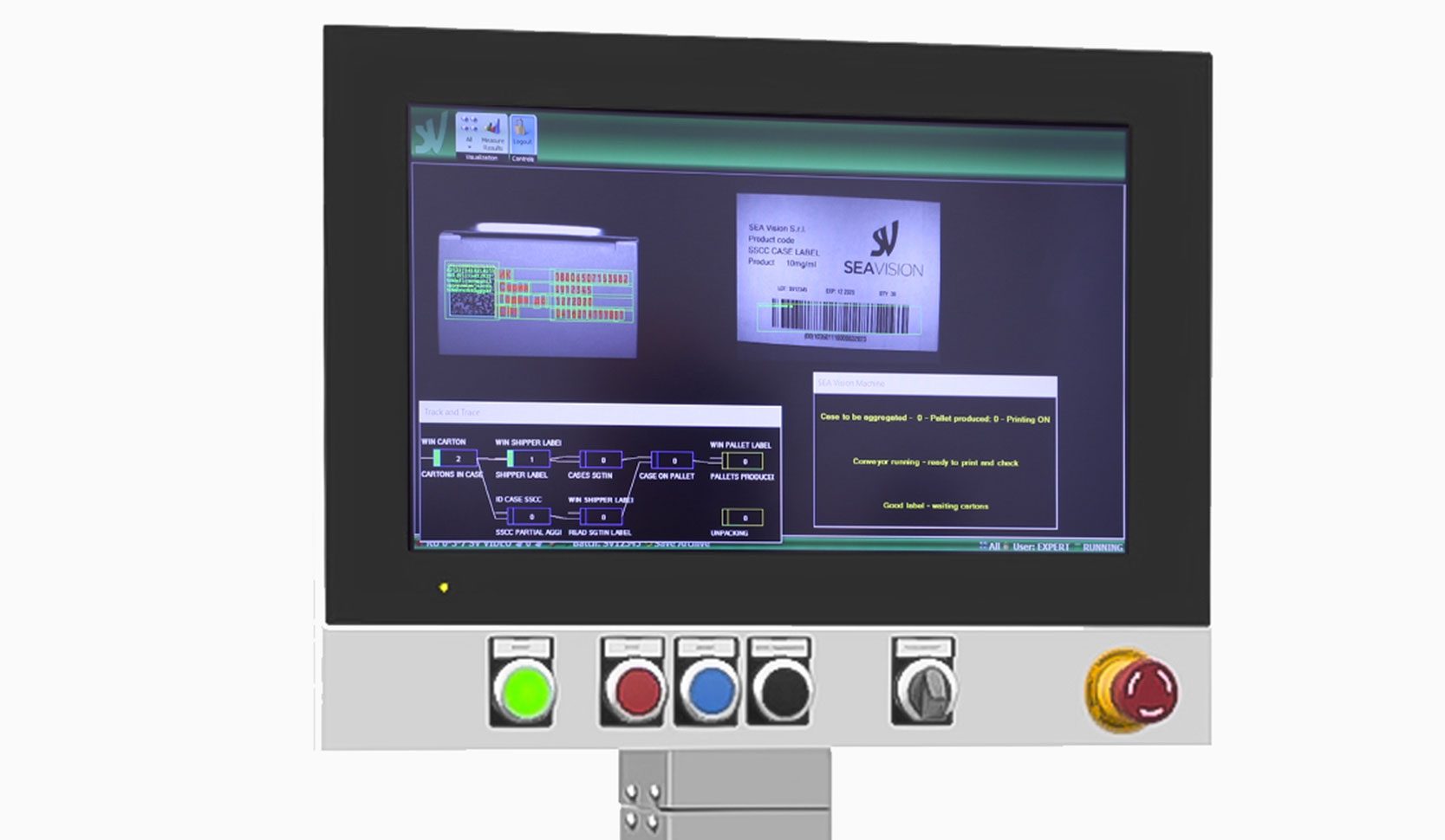 trackpca: Track and Trace Solution - SEA Vision